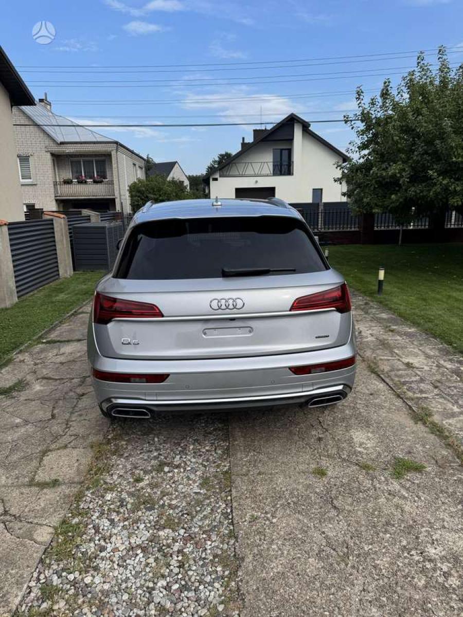 Pelēks Audi Q5 2022 Kauņa, ar dzinēja tilpumu 2.00 L un nobraukumu 124 tūkst. km par 22650 €, foto 6 vietnē AUTOMOTO.COM.LV