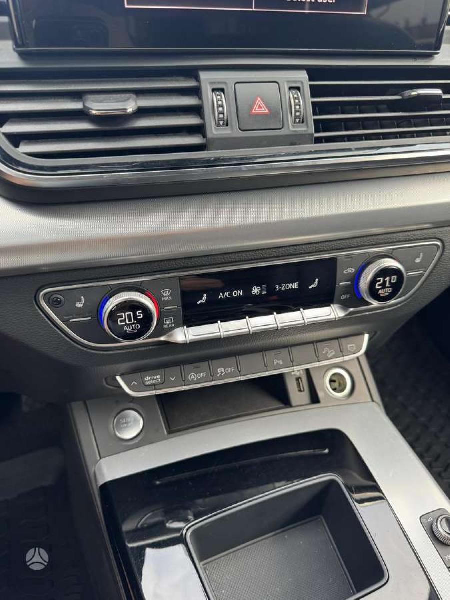 Pelēks Audi Q5 2022 Kauņa, ar dzinēja tilpumu 2.00 L un nobraukumu 124 tūkst. km par 22650 €, foto 10 vietnē AUTOMOTO.COM.LV