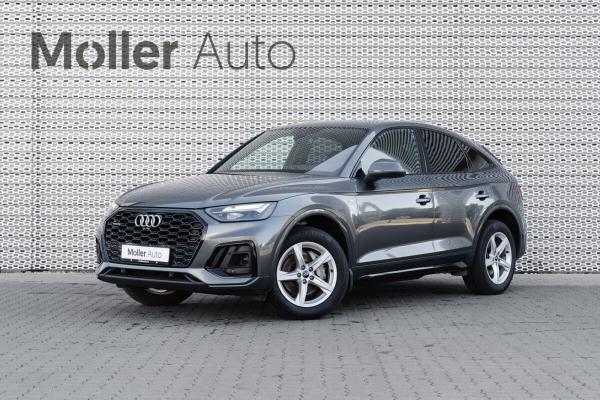 Grey Audi Q5 2022 in Marupe, with an engine capacity of 2.00 L and mileage of 100 thousand km for 36900 €, photo 1 on AUTOMOTO.COM.LV