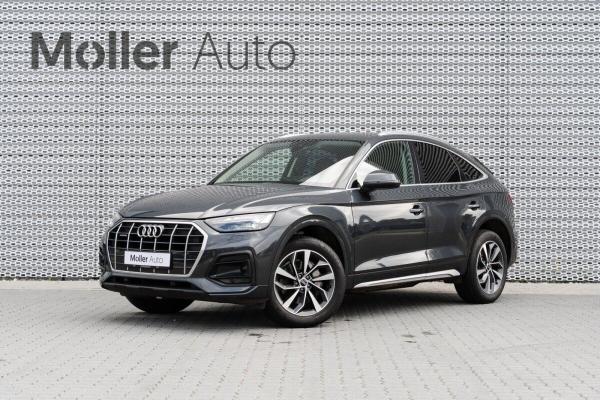Grey Audi Q5 2022 in Marupe, with an engine capacity of 2.00 L and mileage of 82 thousand km for 33700 €, photo 1 on AUTOMOTO.COM.LV