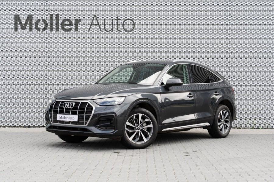 Grey Audi Q5 2022 in Marupe, with an engine capacity of 2.00 L and mileage of 82 thousand km for 33700 €, photo 1 on AUTOMOTO.COM.LV