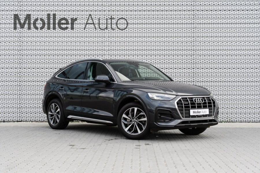 Grey Audi Q5 2022 in Marupe, with an engine capacity of 2.00 L and mileage of 82 thousand km for 33700 €, photo 3 on AUTOMOTO.COM.LV