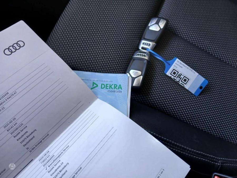 Grey Audi Q5 2022 in Vilnius, with an engine capacity of 2.00 L and mileage of 132 thousand km for 34222 €, photo 8 on AUTOMOTO.COM.LV
