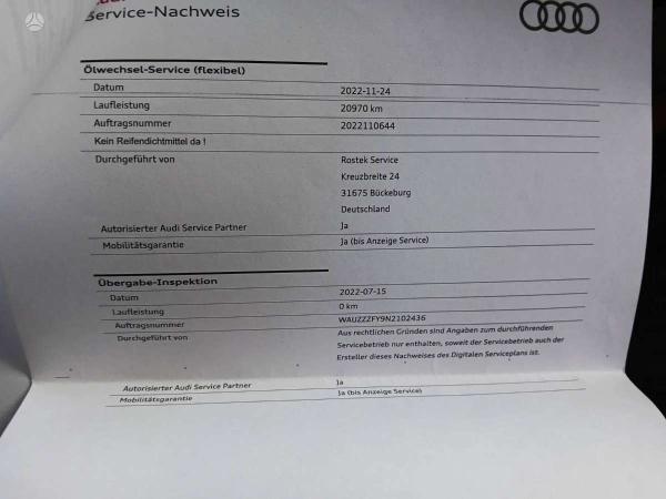 Audi Q5 2022 in Vilnius on AUTOMOTO.COM.LV Grey Audi Q5 2022 in Vilnius, with an engine capacity of 2.00 L and mileage of 132 thousand km for 34222 €, photo 10 on AUTOMOTO.COM.LV