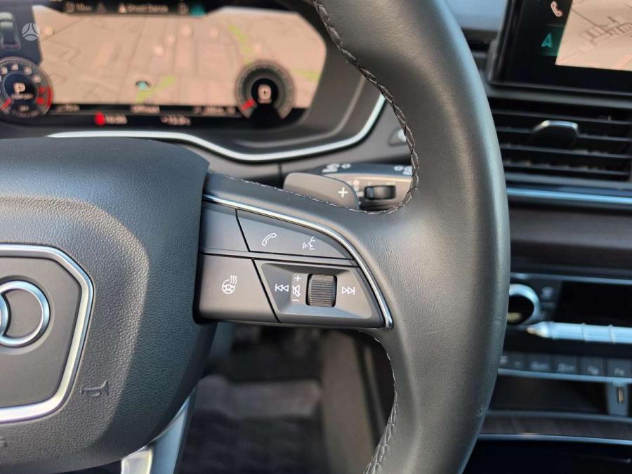 Grey Audi Q5 2022 in Kaunas, with an engine capacity of 1.98 L and mileage of 23 thousand km for 23900 €, photo 63 on AUTOMOTO.COM.LV