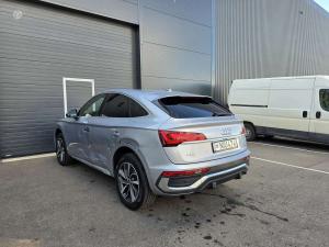 Grey Audi Q5 2022 in Kaunas, with an engine capacity of 1.98 L and mileage of 23 thousand km for 23900 €, photo 5 on AUTOMOTO.COM.LV