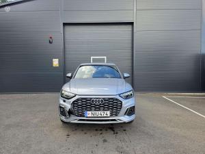 Grey Audi Q5 2022 in Kaunas, with an engine capacity of 1.98 L and mileage of 23 thousand km for 23900 €, photo 8 on AUTOMOTO.COM.LV