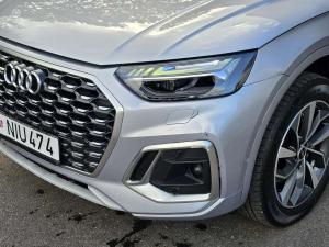 Grey Audi Q5 2022 in Kaunas, with an engine capacity of 1.98 L and mileage of 23 thousand km for 23900 €, photo 12 on AUTOMOTO.COM.LV