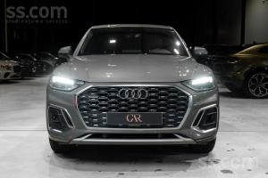 Grey Audi Q5 2023 in Riga, with an engine capacity of 2.00 L and mileage of 46 thousand km for 45000 €, photo 2 on AUTOMOTO.COM.LV