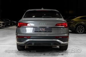 Grey Audi Q5 2023 in Riga, with an engine capacity of 2.00 L and mileage of 46 thousand km for 45000 €, photo 5 on AUTOMOTO.COM.LV