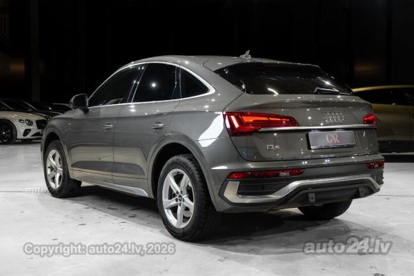 Grey Audi Q5 2023 in Riga, with an engine capacity of 2.00 L and mileage of 46 thousand km for 45000 €, photo 6 on AUTOMOTO.COM.LV