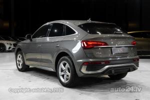 Grey Audi Q5 2023 in Riga, with an engine capacity of 2.00 L and mileage of 46 thousand km for 45000 €, photo 6 on AUTOMOTO.COM.LV
