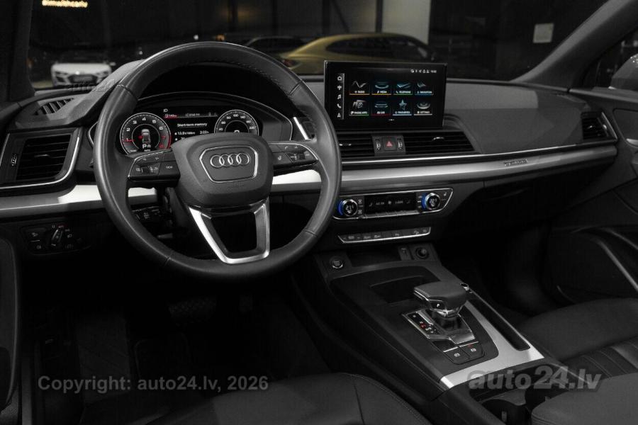 Grey Audi Q5 2023 in Riga, with an engine capacity of 2.00 L and mileage of 46 thousand km for 45000 €, photo 12 on AUTOMOTO.COM.LV
