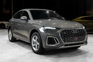 Grey Audi Q5 2023 in Riga, with an engine capacity of 1.98 L and mileage of 46 thousand km for 45000 €, photo 3 on AUTOMOTO.COM.LV