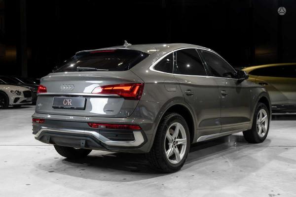 Grey Audi Q5 2023 in Riga, with an engine capacity of 1.98 L and mileage of 46 thousand km for 45000 €, photo 4 on AUTOMOTO.COM.LV