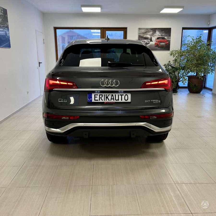 Grey Audi Q5 2023 in Raseiniai, with an engine capacity of 1.98 L and mileage of 42 thousand km for 42500 €, photo 4 on AUTOMOTO.COM.LV