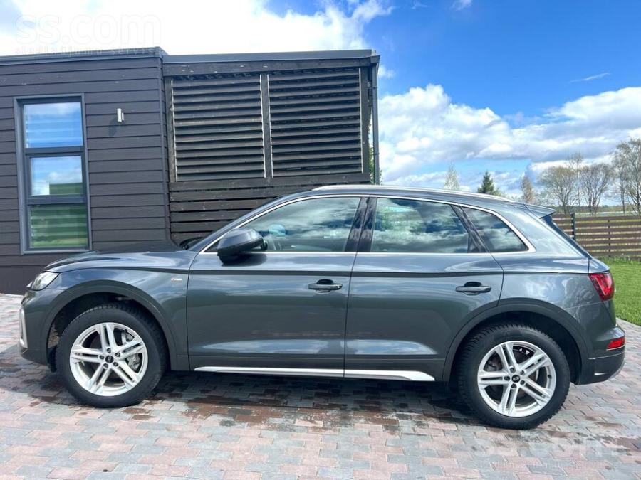 Pelēks Audi Q5 2023 Rīga, ar dzinēja tilpumu 2.00 L un nobraukumu 40 tūkst. km par 41400 €, foto 10 vietnē AUTOMOTO.COM.LV