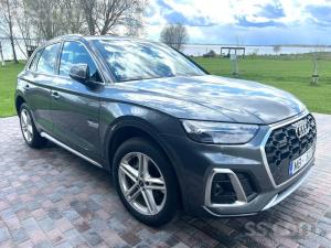 Pelēks Audi Q5 2023 Rīga, ar dzinēja tilpumu 2.00 L un nobraukumu 40 tūkst. km par 41400 €, foto 12 vietnē AUTOMOTO.COM.LV