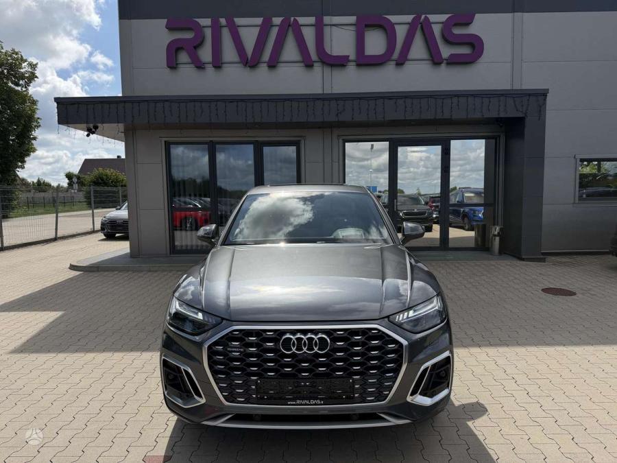 Pelēks Audi Q5 2023 Šauļi, ar dzinēja tilpumu 1.98 L un nobraukumu 113 tūkst. km par 37990 €, foto 1 vietnē AUTOMOTO.COM.LV