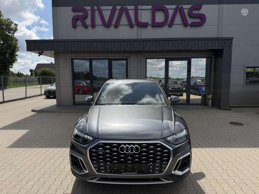 Pelēks Audi Q5 2023 Šauļi, ar dzinēja tilpumu 1.98 L un nobraukumu 113 tūkst. km par 37990 €, foto 5 vietnē AUTOMOTO.COM.LV