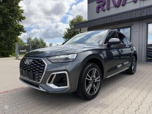 Pelēks Audi Q5 2023 Šauļi, ar dzinēja tilpumu 1.98 L un nobraukumu 113 tūkst. km par 37990 €, foto 6 vietnē AUTOMOTO.COM.LV