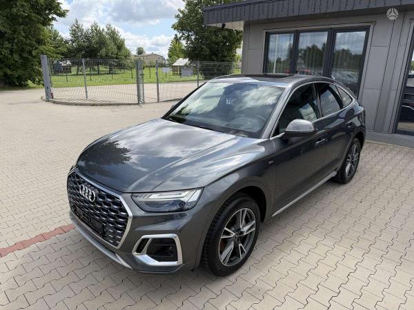 Pelēks Audi Q5 2023 Šauļi, ar dzinēja tilpumu 1.98 L un nobraukumu 113 tūkst. km par 37990 €, foto 6 vietnē AUTOMOTO.COM.LV