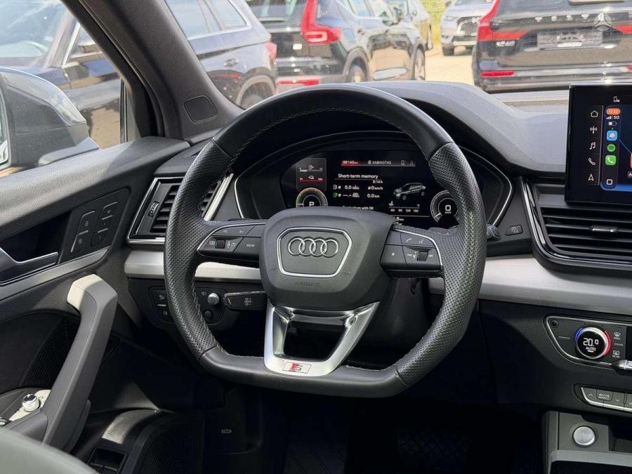Pelēks Audi Q5 2023 Šauļi, ar dzinēja tilpumu 1.98 L un nobraukumu 113 tūkst. km par 37990 €, foto 17 vietnē AUTOMOTO.COM.LV