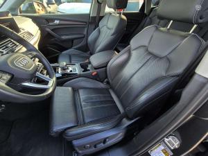 Grey Audi Q5 2023 in Vilnius, with an engine capacity of 1.98 L and mileage of 30 thousand km for 19400 €, photo 9 on AUTOMOTO.COM.LV