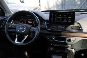 Grey Audi Q5 2023 in Vilnius, with an engine capacity of 1.98 L and mileage of 30 thousand km for 19400 €, photo 15 on AUTOMOTO.COM.LV