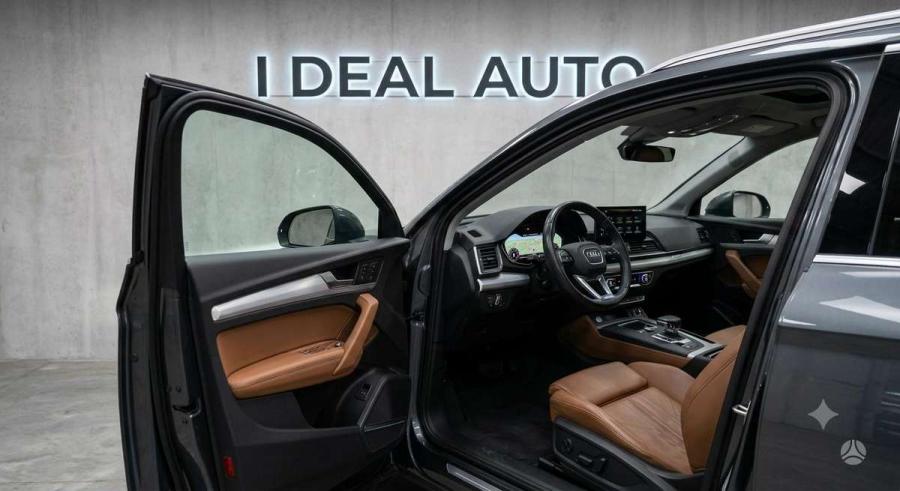 Grey Audi Q5 2023 in Vilnius, with an engine capacity of 1.98 L and mileage of 187 thousand km for 29644 €, photo 7 on AUTOMOTO.COM.LV