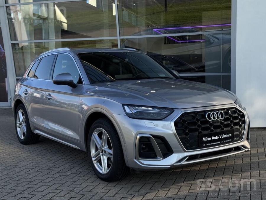 Pelēks Audi Q5 2023 Valmiera, ar dzinēja tilpumu 2.00 L un nobraukumu 164 tūkst. km par 28900 €, foto 1 vietnē AUTOMOTO.COM.LV