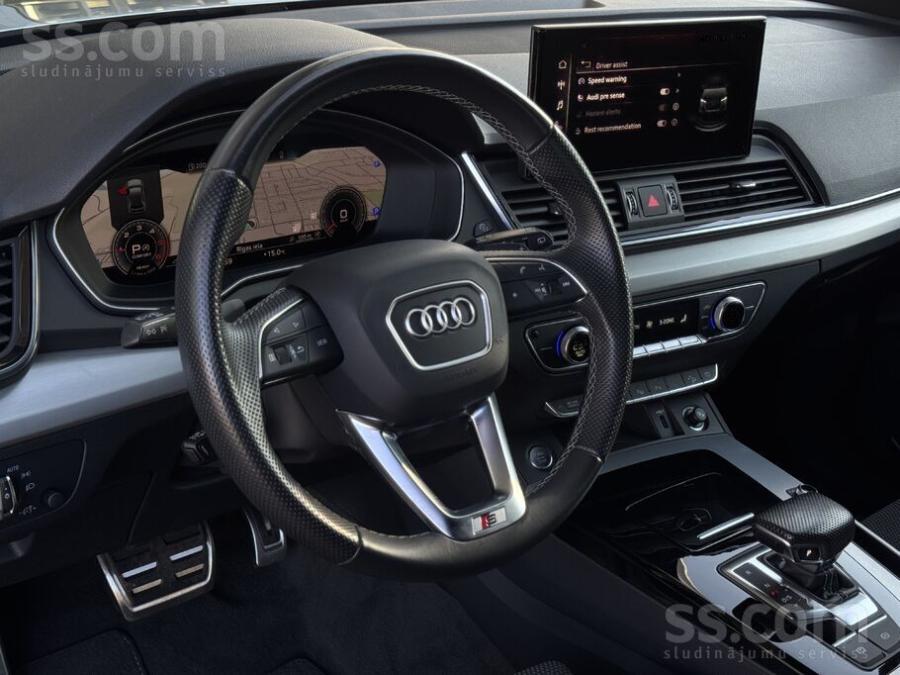 Pelēks Audi Q5 2023 Valmiera, ar dzinēja tilpumu 2.00 L un nobraukumu 164 tūkst. km par 28900 €, foto 9 vietnē AUTOMOTO.COM.LV