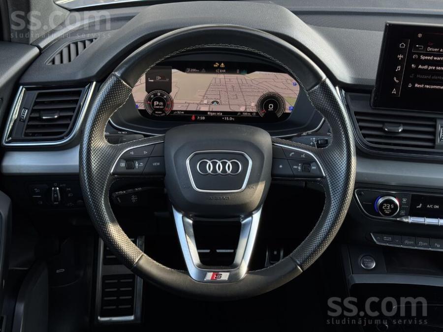 Pelēks Audi Q5 2023 Valmiera, ar dzinēja tilpumu 2.00 L un nobraukumu 164 tūkst. km par 28900 €, foto 10 vietnē AUTOMOTO.COM.LV