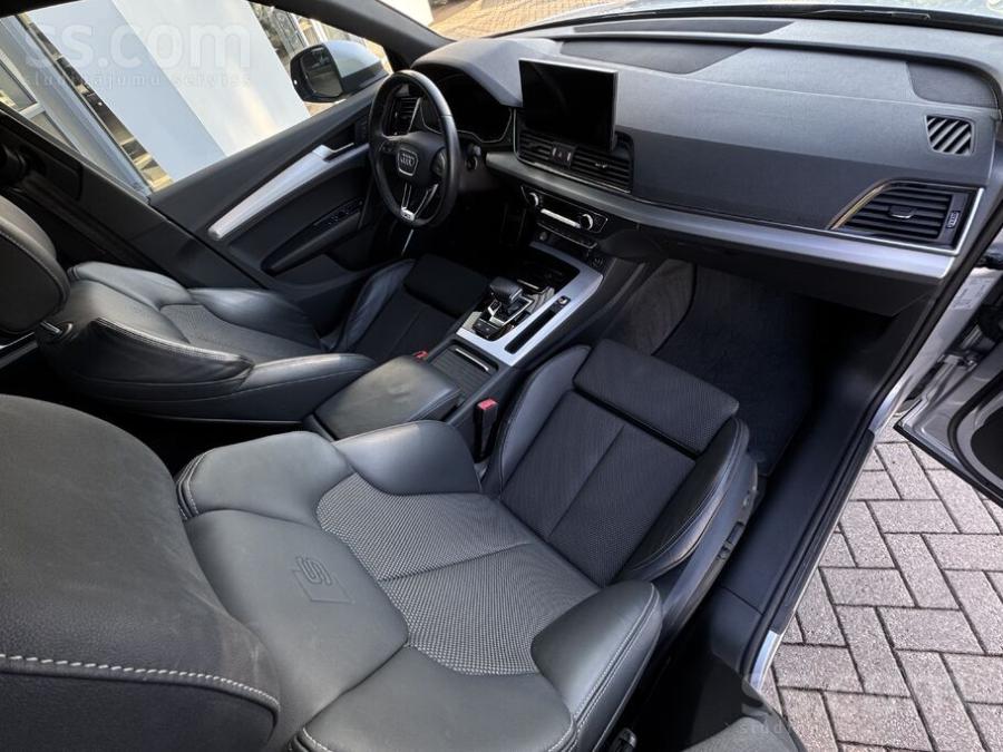 Pelēks Audi Q5 2023 Valmiera, ar dzinēja tilpumu 2.00 L un nobraukumu 164 tūkst. km par 28900 €, foto 24 vietnē AUTOMOTO.COM.LV