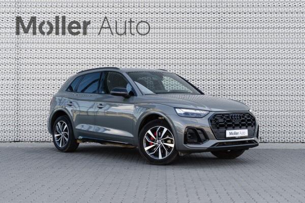 Grey Audi Q5 2023 in Marupe, with an engine capacity of 2.00 L and mileage of 17 thousand km for 42050 €, photo 2 on AUTOMOTO.COM.LV