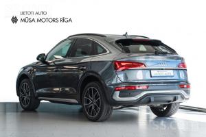 Grey Audi Q5 2023 in Riga, with an engine capacity of 2.00 L and mileage of 47 thousand km for 42900 €, photo 9 on AUTOMOTO.COM.LV