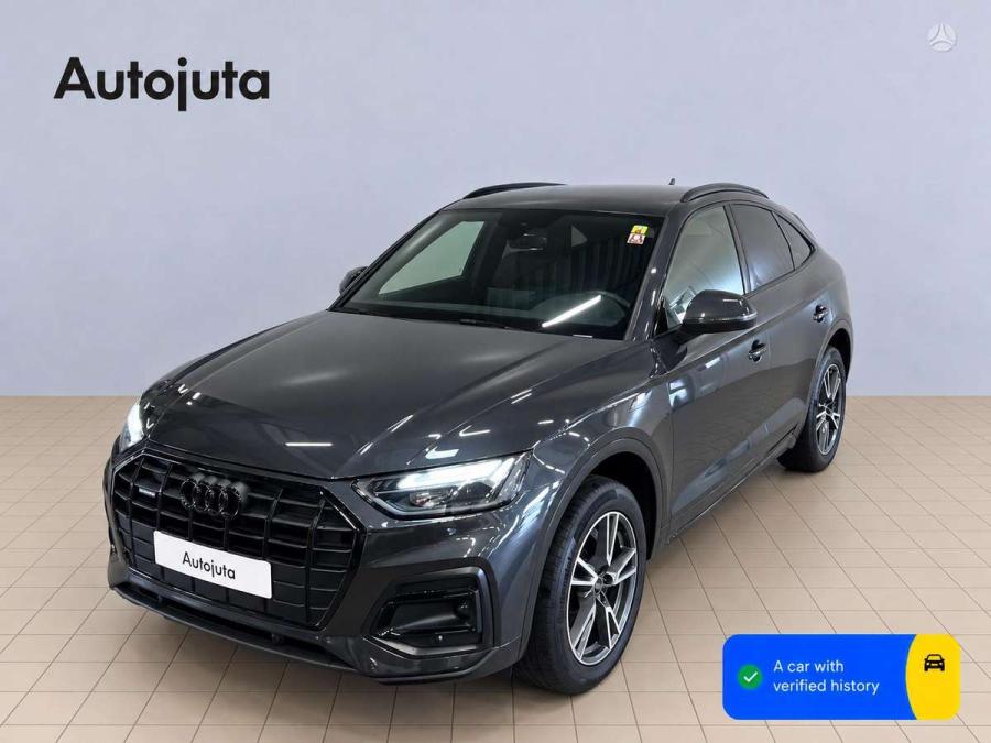 Grey Audi Q5 2023 in Kaunas, with an engine capacity of 1.98 L and mileage of 66 thousand km for 37500 €, photo 3 on AUTOMOTO.COM.LV