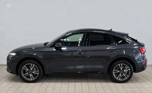 Grey Audi Q5 2023 in Kaunas, with an engine capacity of 1.98 L and mileage of 66 thousand km for 37500 €, photo 4 on AUTOMOTO.COM.LV