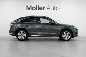 Grey Audi Q5 2023 in Vilnius, with an engine capacity of 2.00 L and mileage of 71 thousand km for 38900 €, photo 5 on AUTOMOTO.COM.LV