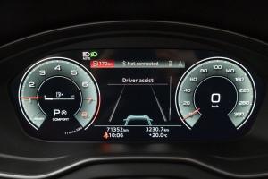Grey Audi Q5 2023 in Vilnius, with an engine capacity of 2.00 L and mileage of 71 thousand km for 38900 €, photo 12 on AUTOMOTO.COM.LV