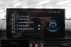 Grey Audi Q5 2023 in Vilnius, with an engine capacity of 2.00 L and mileage of 71 thousand km for 38900 €, photo 14 on AUTOMOTO.COM.LV