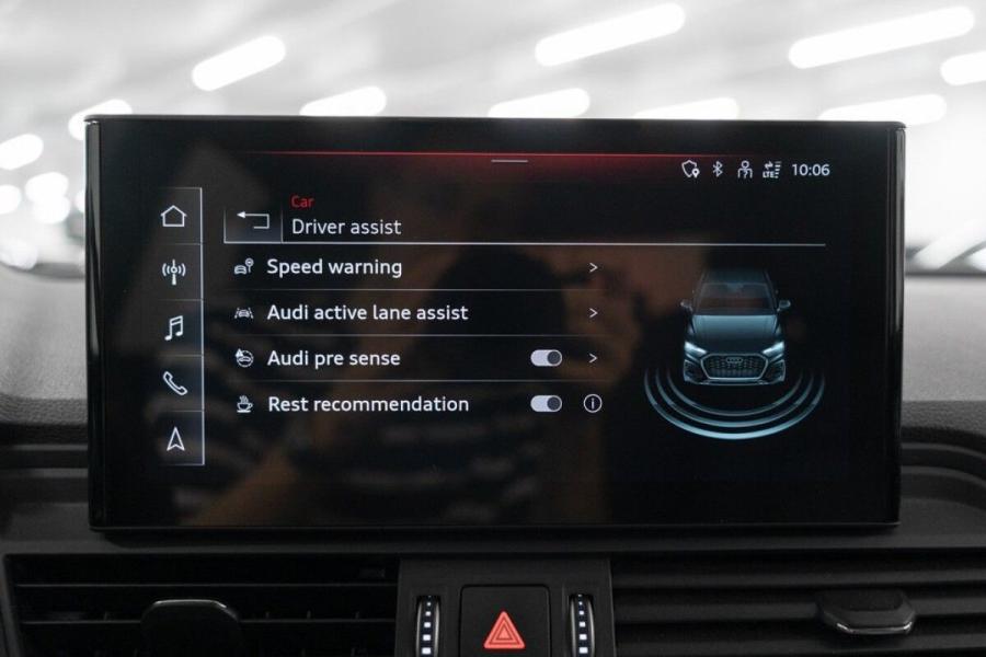Grey Audi Q5 2023 in Vilnius, with an engine capacity of 2.00 L and mileage of 71 thousand km for 38900 €, photo 14 on AUTOMOTO.COM.LV