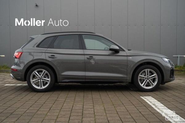 Grey Audi Q5 2024 in Vilnius, with an engine capacity of 2.00 L and mileage of 15 thousand km for 43700 €, photo 7 on AUTOMOTO.COM.LV