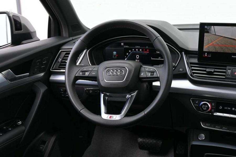 Pelēks Audi Q5 2024 Kretinga, ar dzinēja tilpumu 1.98 L un nobraukumu 10 tūkst. km par 41999 €, foto 32 vietnē AUTOMOTO.COM.LV