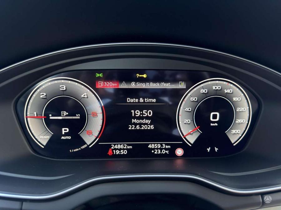 Pelēks Audi Q5 2024 Viļņa, ar dzinēja tilpumu 1.97 L un nobraukumu 25 tūkst. km par 41900 €, foto 15 vietnē AUTOMOTO.COM.LV
