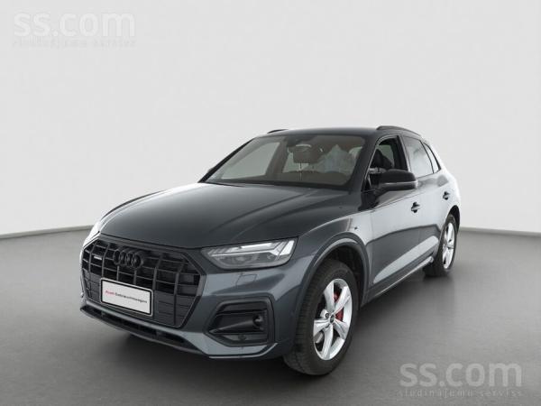 Pelēks Audi Q5 2025 Rīga, ar dzinēja tilpumu 2.00 L un nobraukumu 9 tūkst. km par 48900 €, foto 1 vietnē AUTOMOTO.COM.LV
