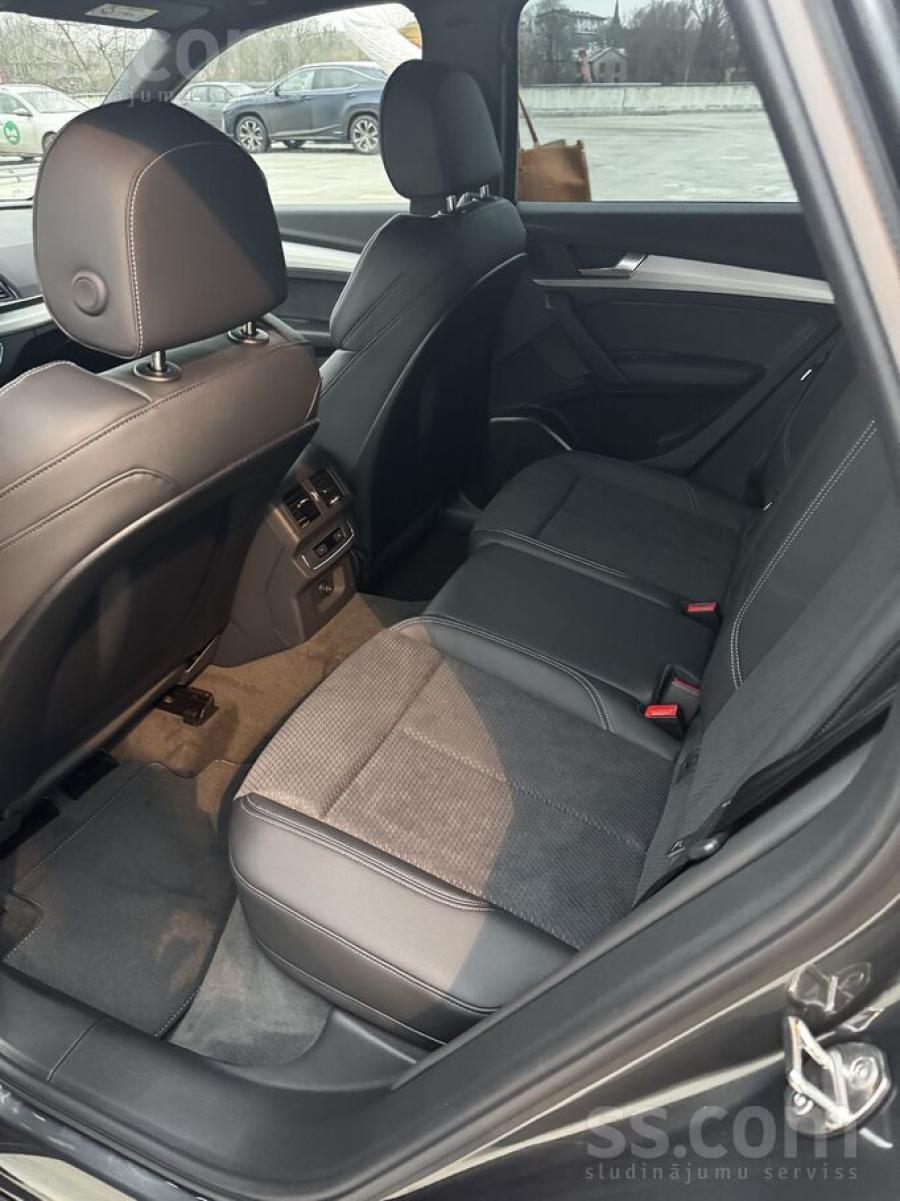 Pelēks Audi Q5 2025 Rīga, ar dzinēja tilpumu 2.00 L un nobraukumu 35 tūkst. km par 39800 €, foto 7 vietnē AUTOMOTO.COM.LV