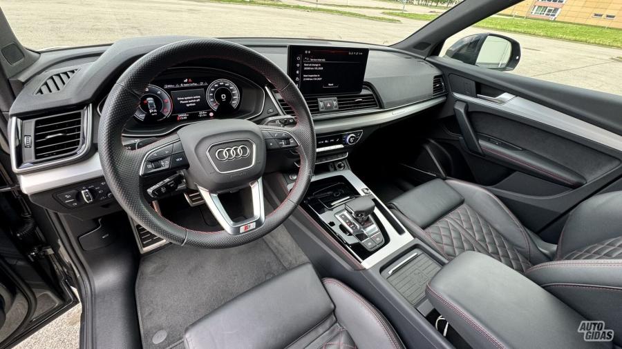 Pelēks Audi Q5 2025 Kauņa, ar dzinēja tilpumu 2.00 L un nobraukumu 37 tūkst. km par 47880 €, foto 5 vietnē AUTOMOTO.COM.LV
