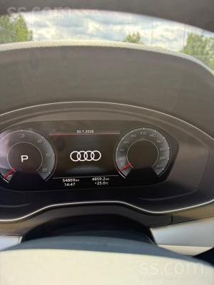 Grey Audi Q5 2025 in Riga, with an engine capacity of 2.00 L and mileage of 55 thousand km for 35500 €, photo 9 on AUTOMOTO.COM.LV