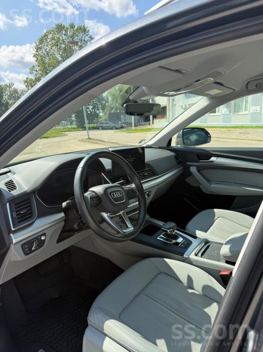 Grey Audi Q5 2025 in Riga, with an engine capacity of 2.00 L and mileage of 55 thousand km for 35500 €, photo 10 on AUTOMOTO.COM.LV